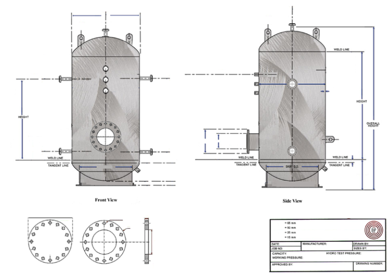 Hot water Calorifiers | Boiler & Industrial Plant (Pty) Ltd